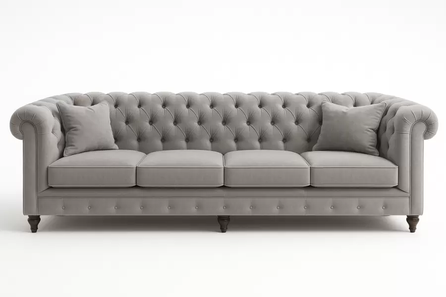 Watts Chesterfield Sofa | Custom Tufted Upholstered Sofa